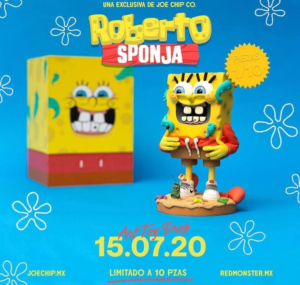 Roberto Sponja (Full Colors Version) de Joe Chip Company - Zona Toys